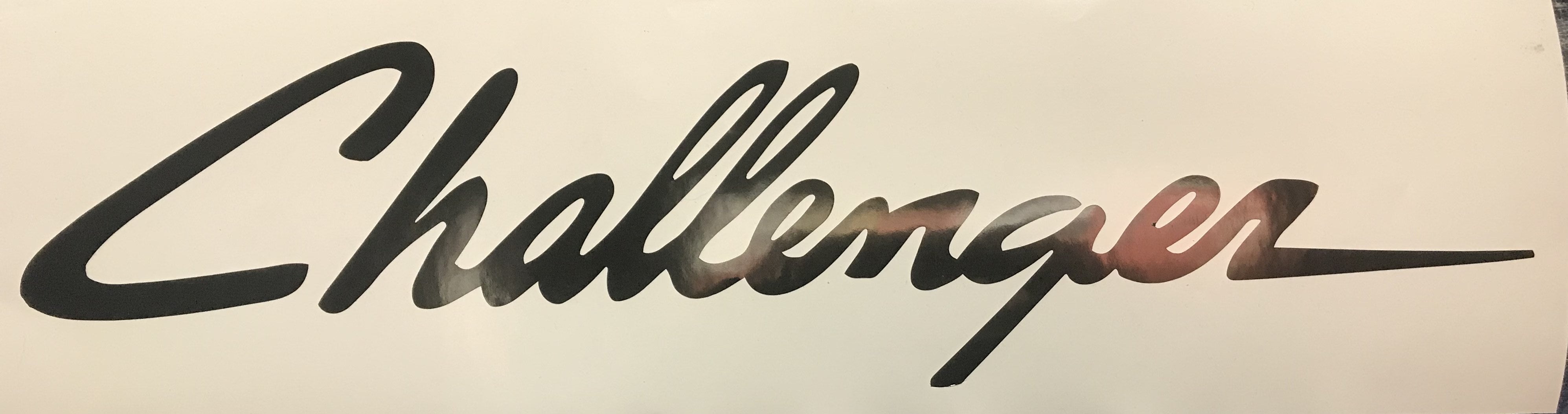 Dodge Challenger DecalvinylDodge Challenger Decal Various Colors 17.99 ...