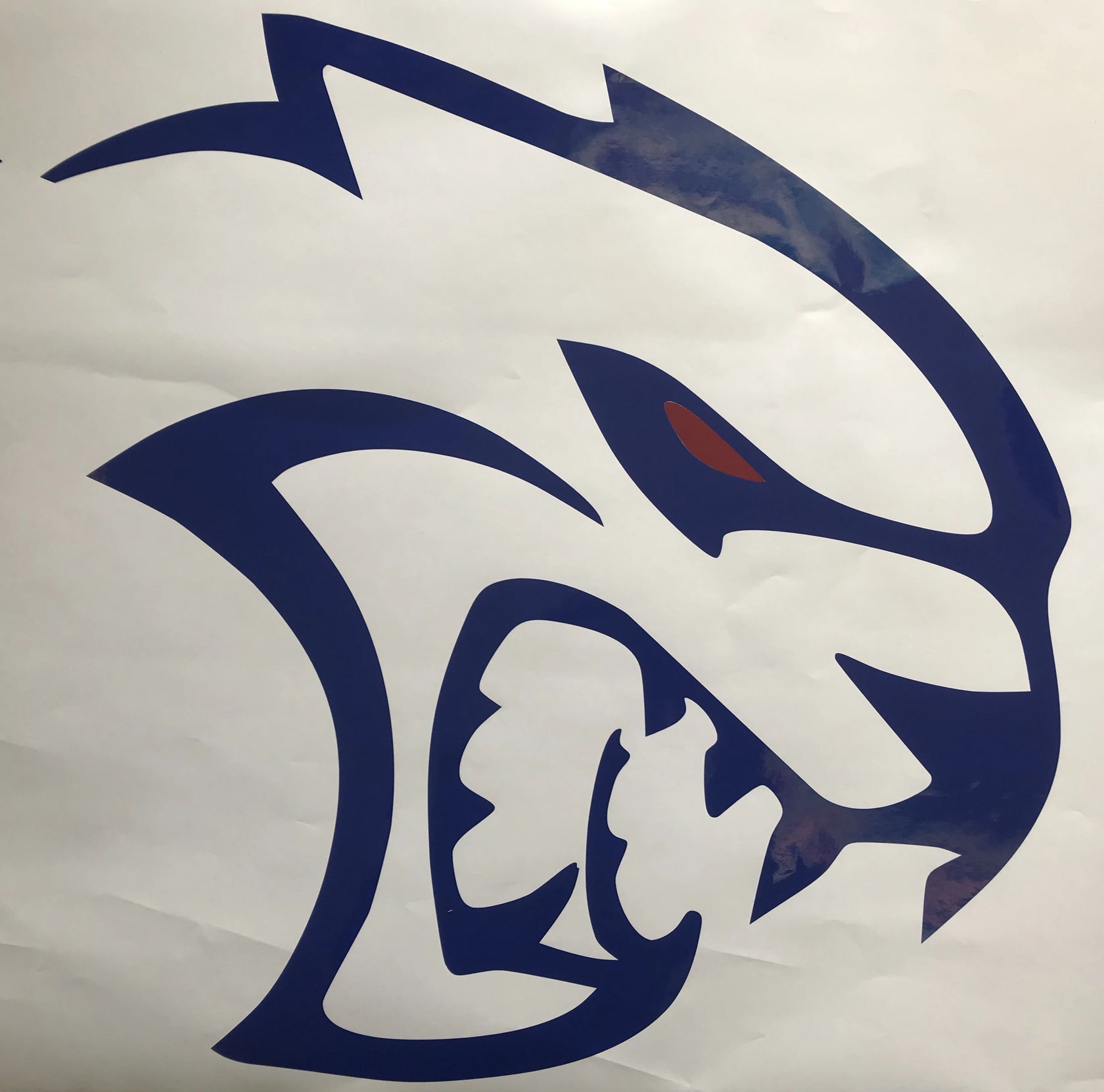 Dodge hellcat srtDodge srt hellcat decal in various colorsRed,Blue ...