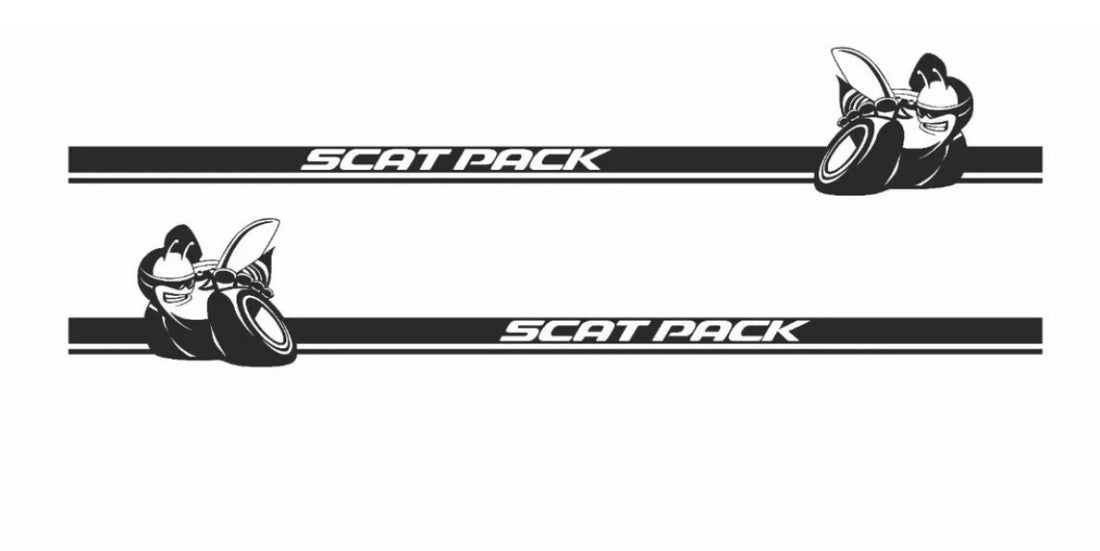 Scat Pack Rocker Decals – Miracle Master